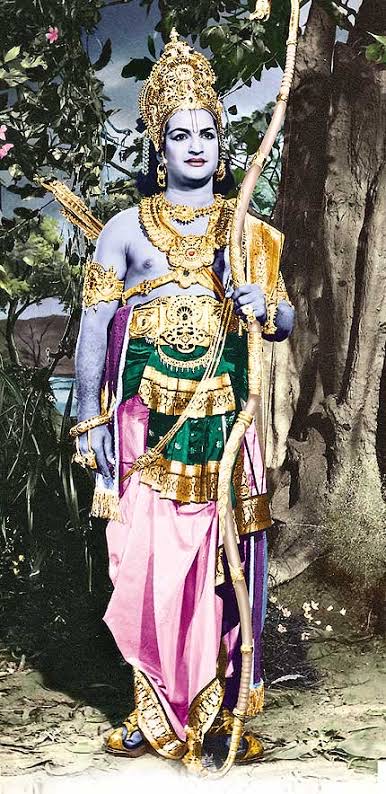 N.T. Rama Rao - the original Rama and Krishna - 90rollsroyces